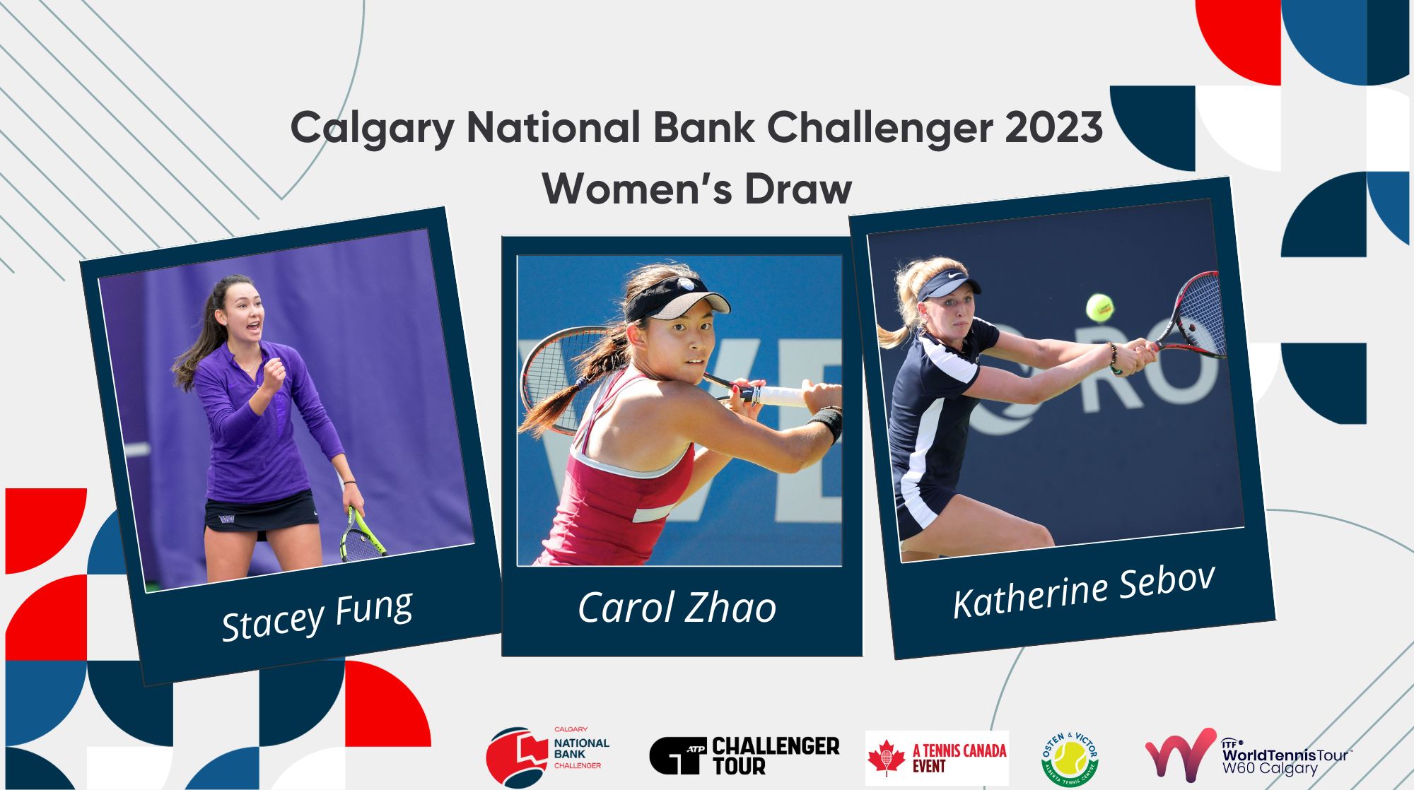 Full Women's Draw Calgary National Bank Challenger 2023 - Challenger