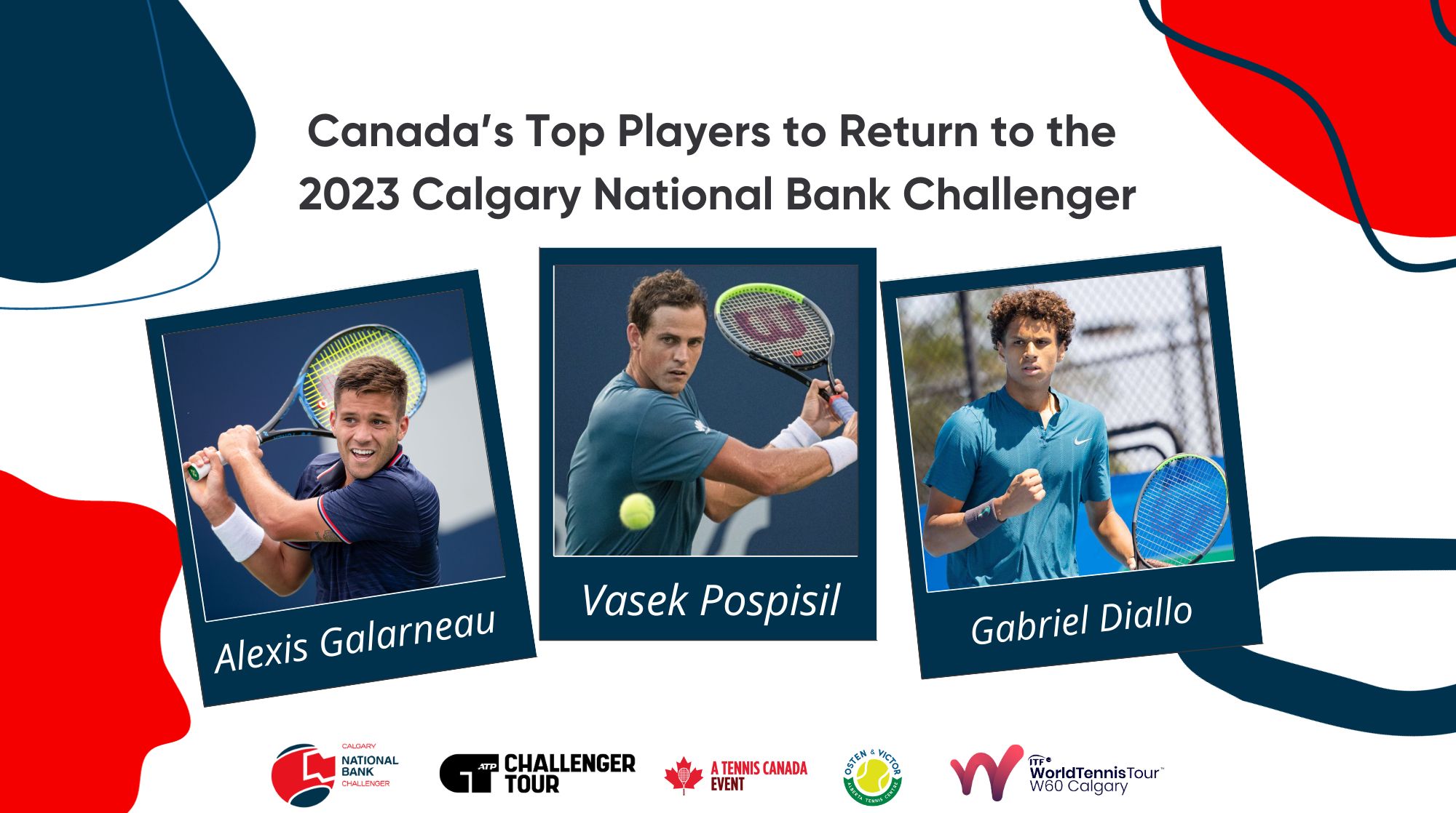 Davis Cup Canadian Tennis Players Take Calgary by Storm - Challenger